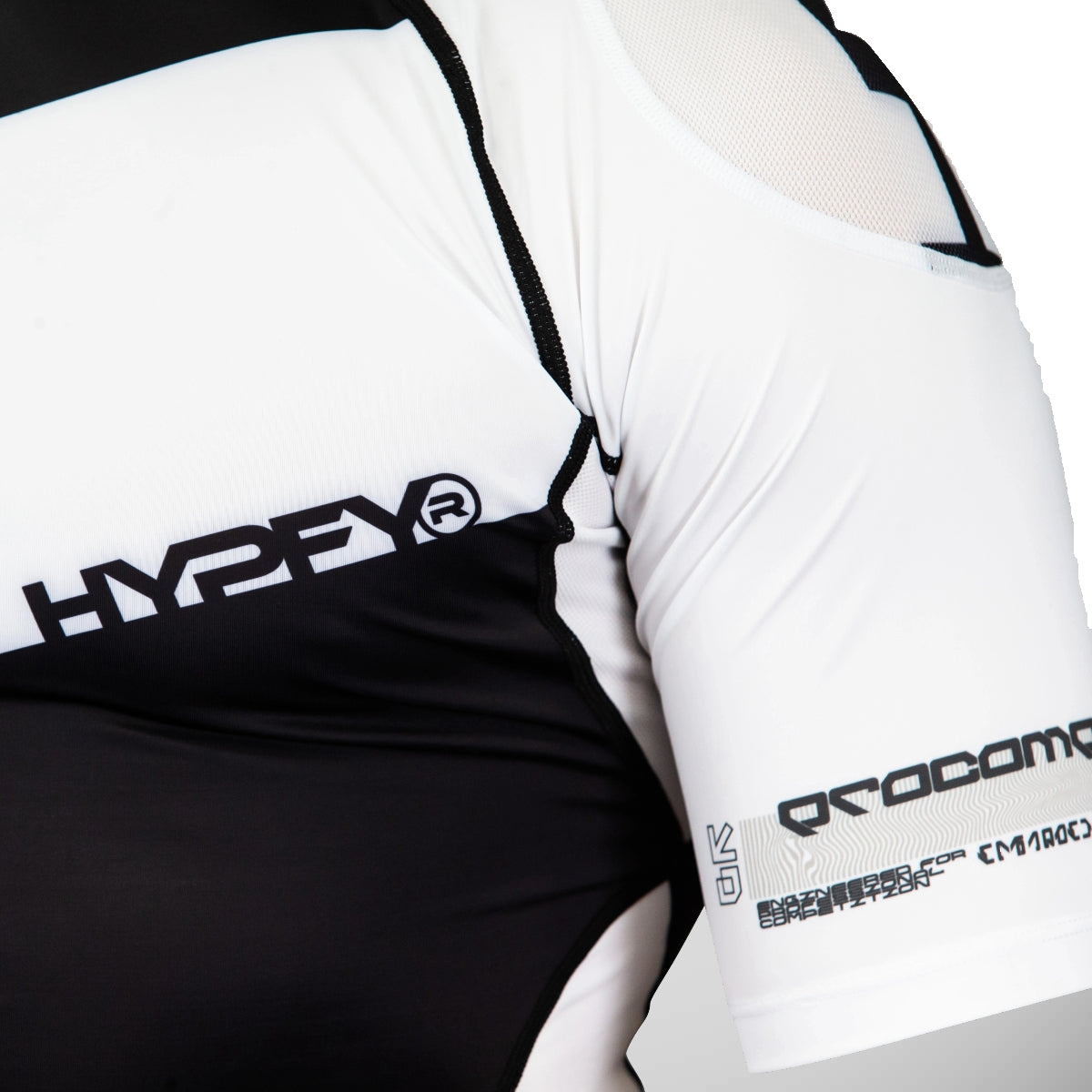 Black Supreme Edge Ranked Short Sleeve Rash Guard – Hyperfly UK